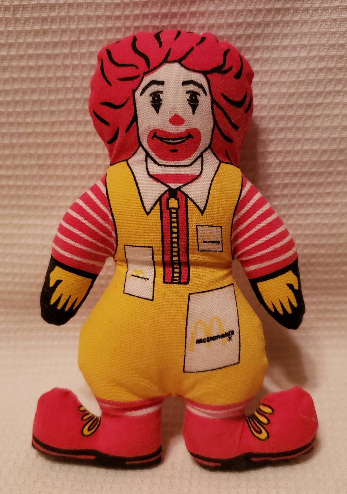 Vintage Miniature 4 Tall Ronald McDonald Plush Doll Advertising ...
