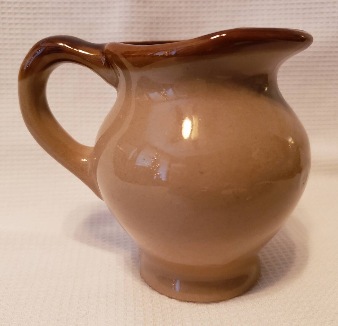 Vintage Ceramic Pottery Miniature Water Pitcher and Bowl - Etsy