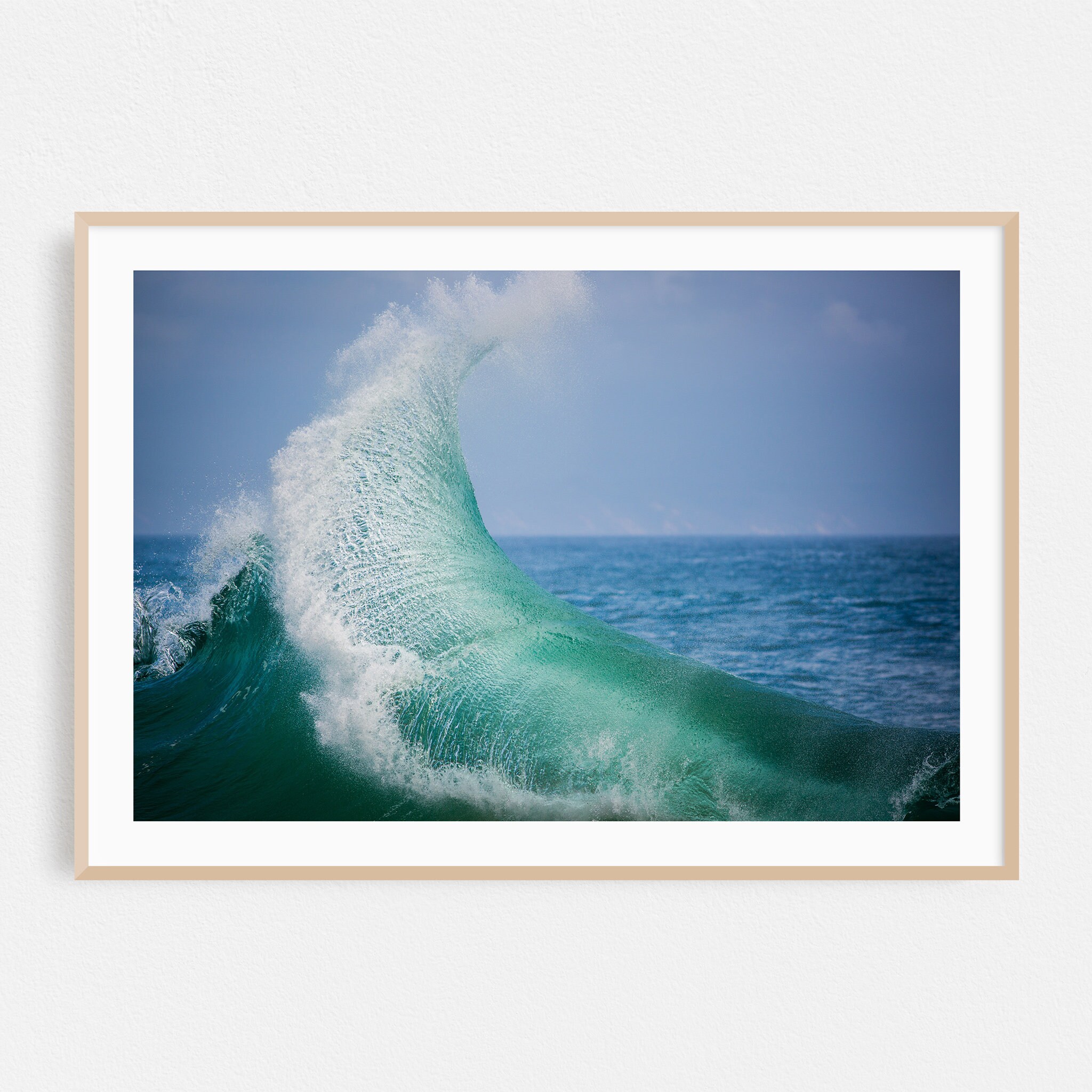 Breaking Wave, Surf Art, Noosa, Australia, Coastal Photography Print ...