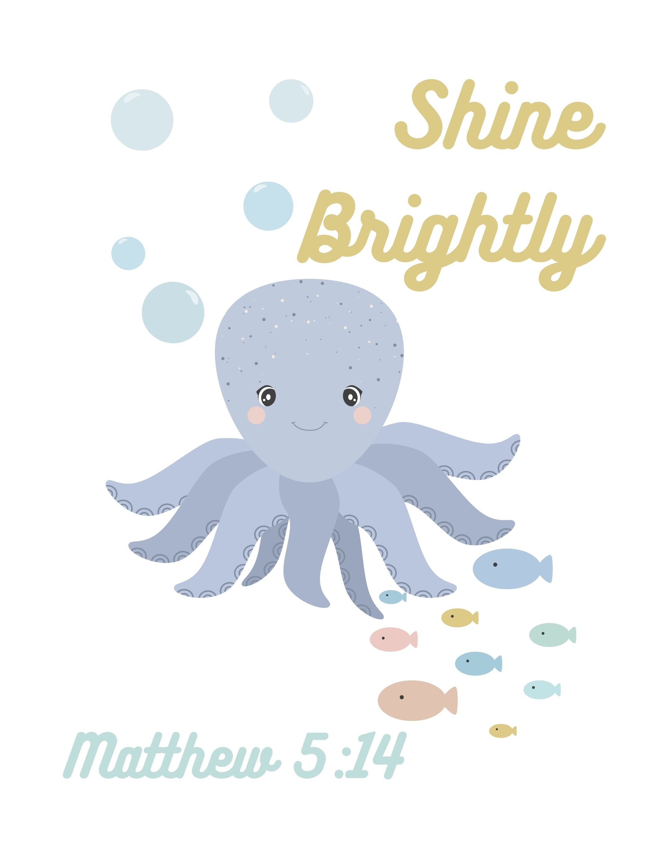 Boho Positive Affirmation Christian Kids Wall Art Digital - Etsy