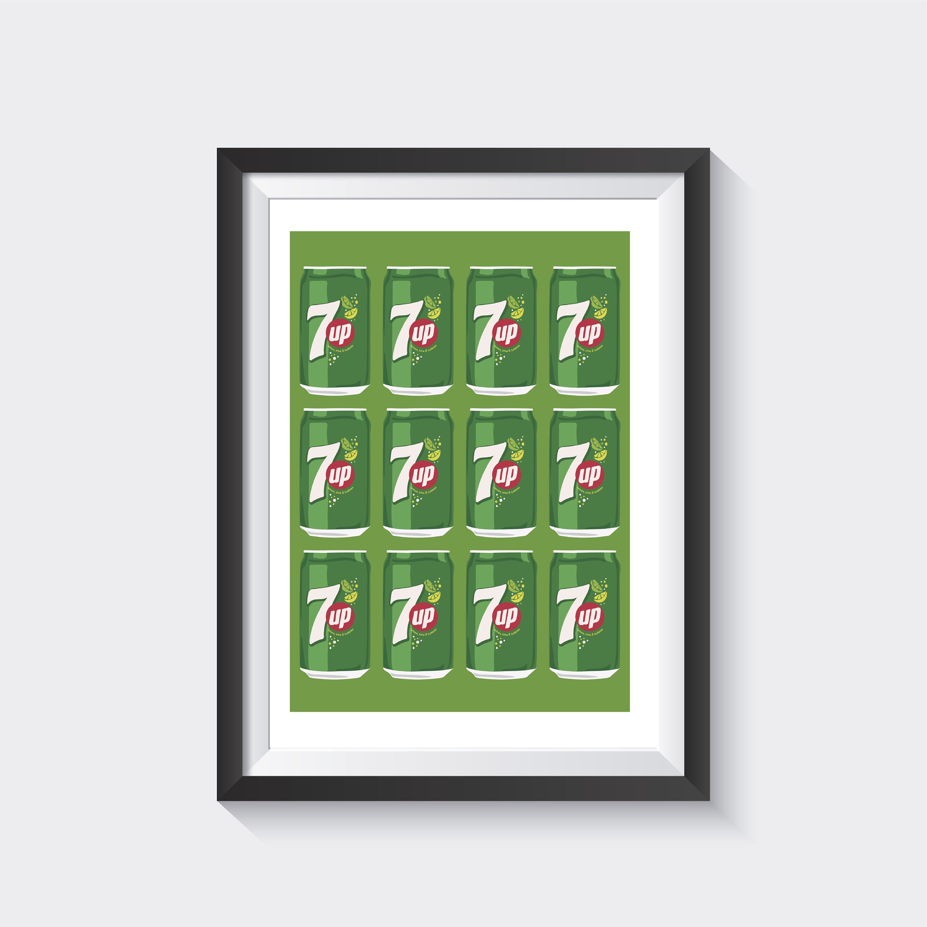 7up /flat 7up A4 Prints - Etsy UK