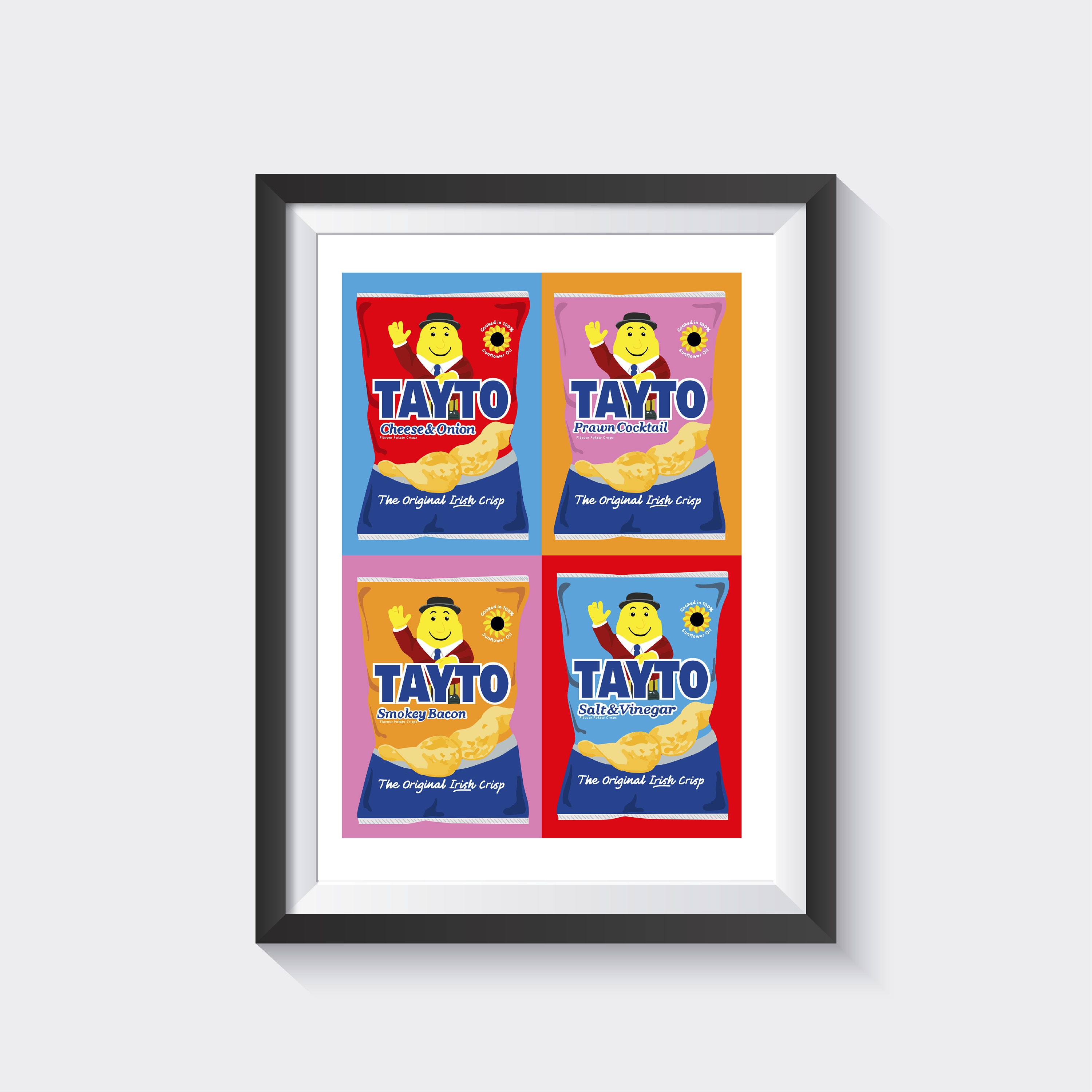 Tayto Pop Art A4 Prints - Etsy