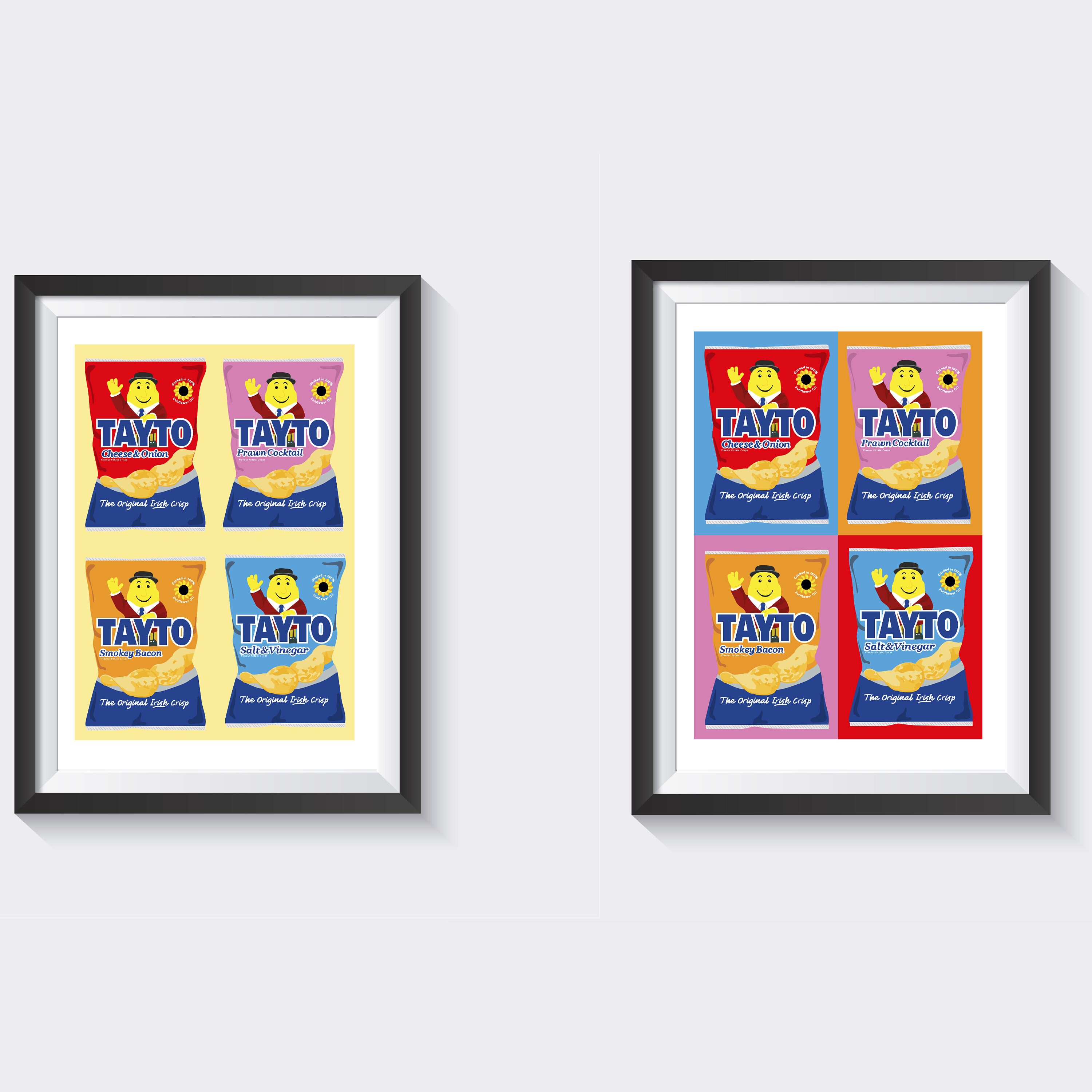 Tayto Pop Art A4 Prints - Etsy