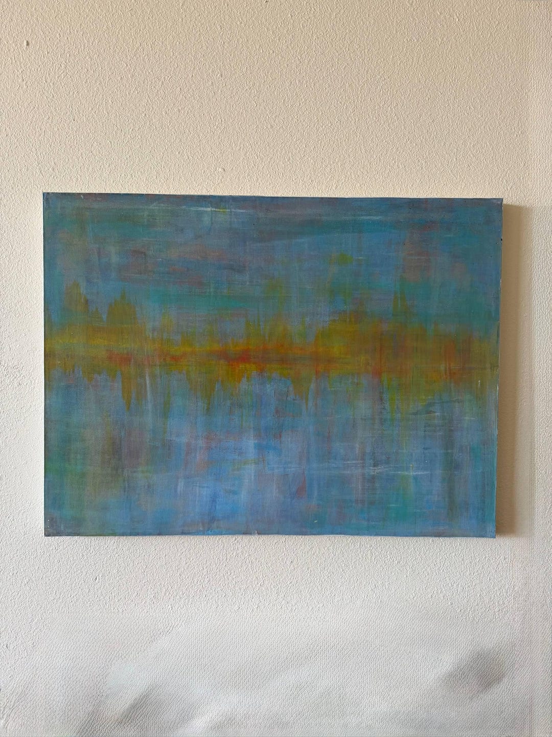 Original Abstract Landscape Painting by Gavin Mc Groggan – 40″ X 30 ...