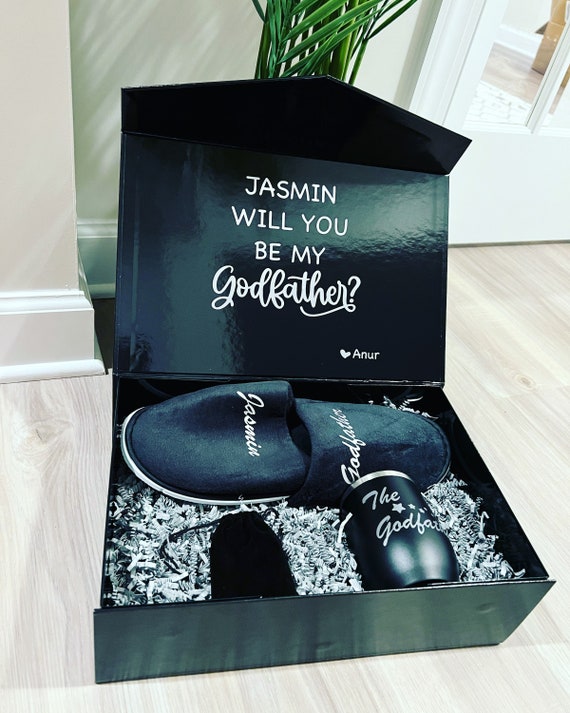 Godfather Custom Proposal Gift Box - Etsy