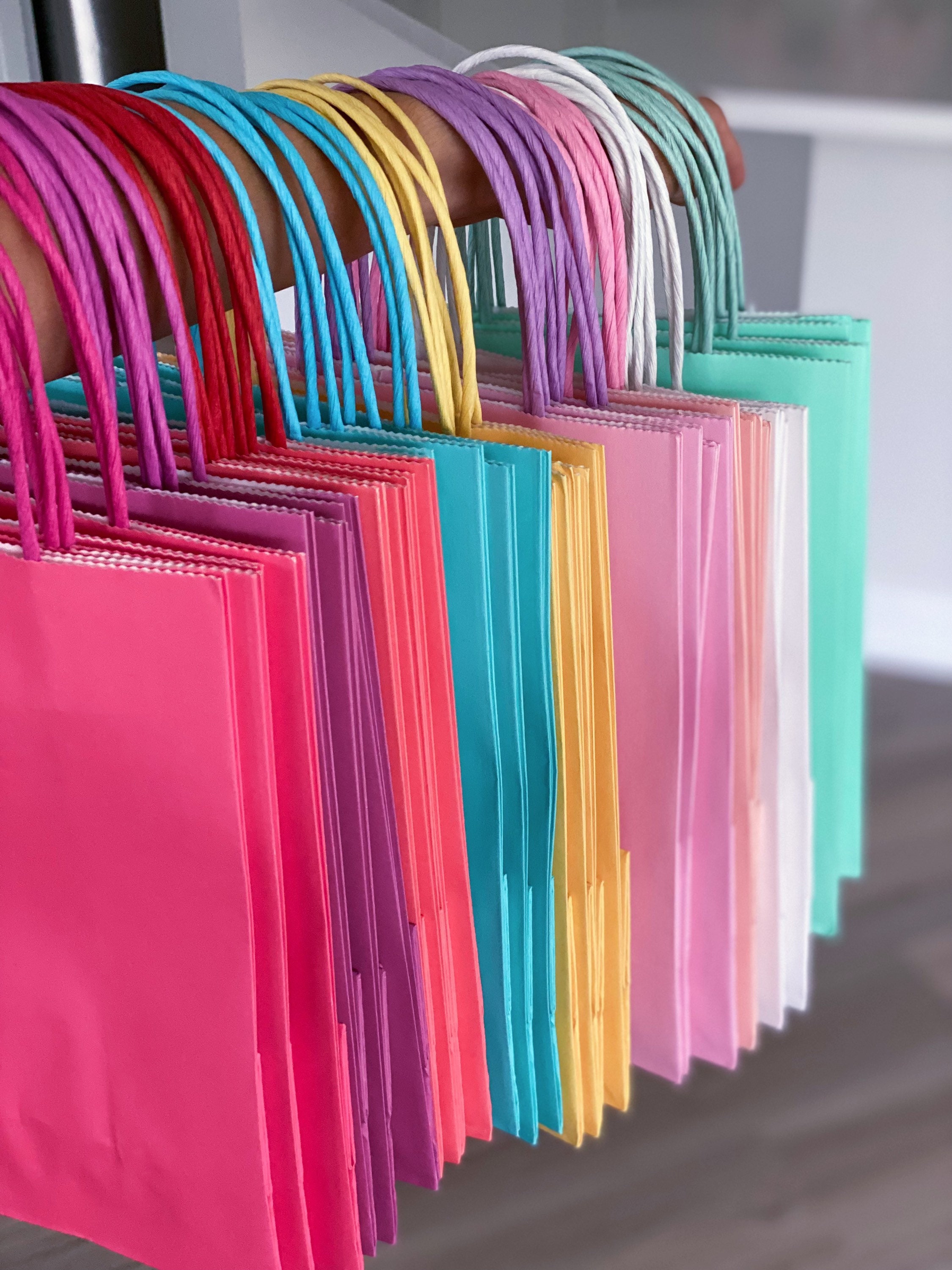 Butterfly Party Favor Bags - Set of 50 Pink Tote Bags - Etsy