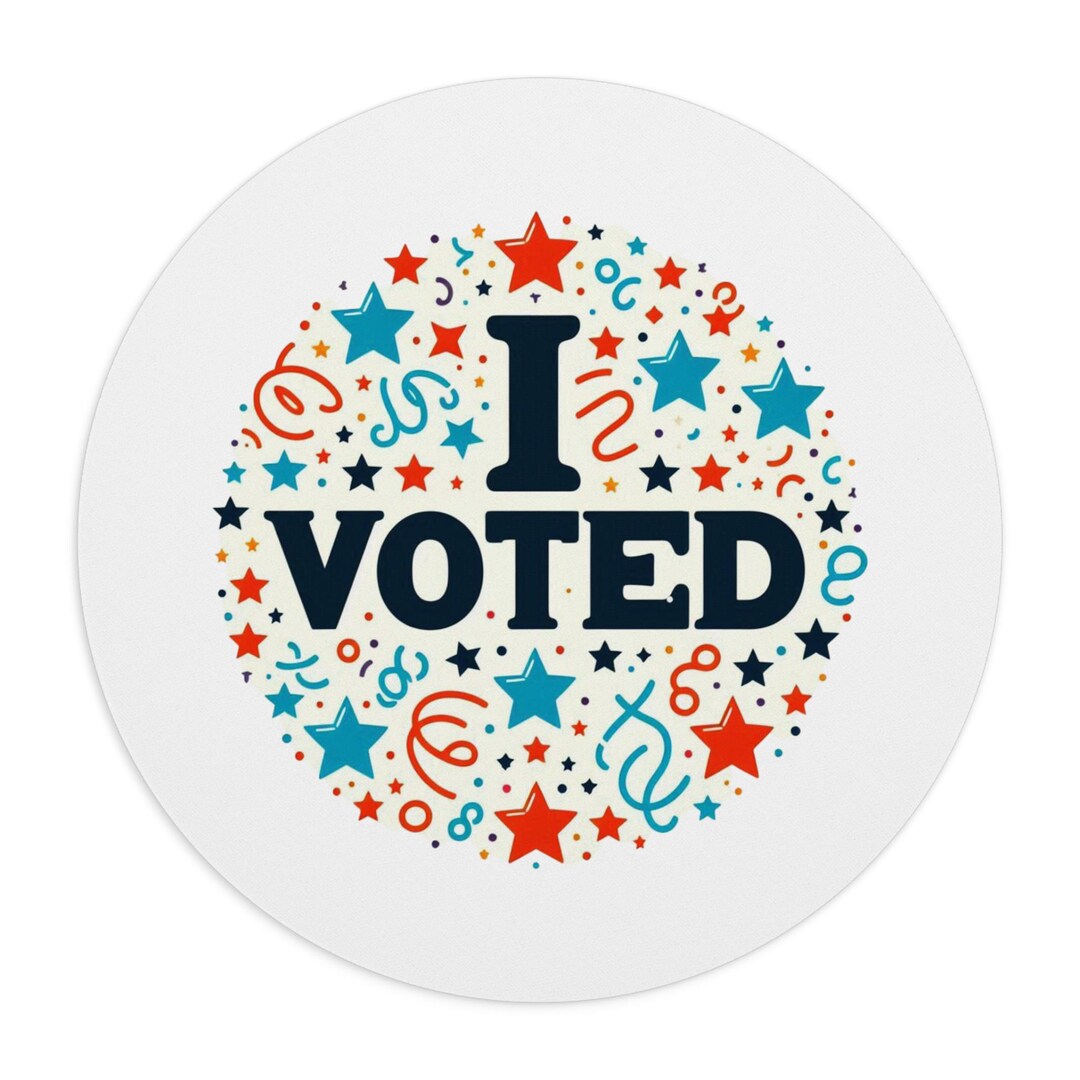Political Mouse Pad, Election Voting Desk Accessory, Civic Engagement ...