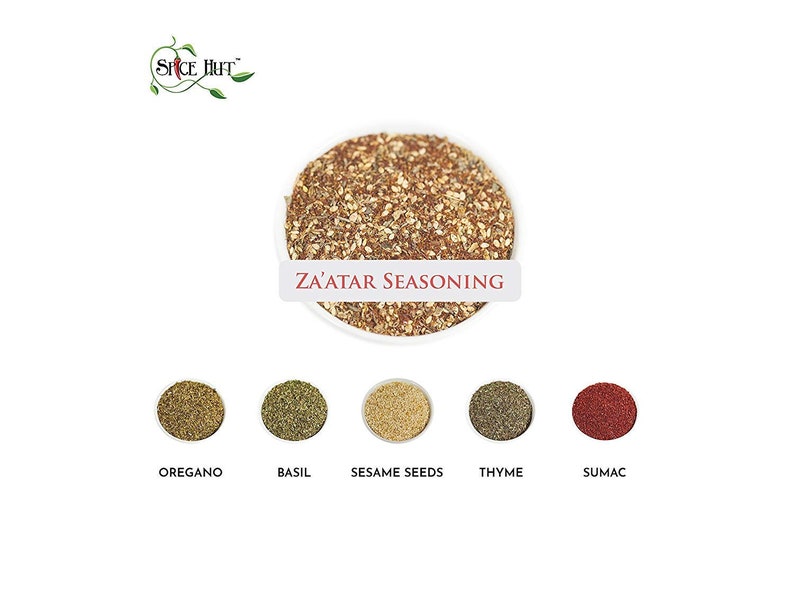 Organic Za'atar Spice Blend (zatar Zahtar Zaatar), Contains Salt,3.2oz ...