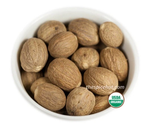 Organic Nutmeg Whole or Powdered Nutmeg Spice for Cooking - Etsy