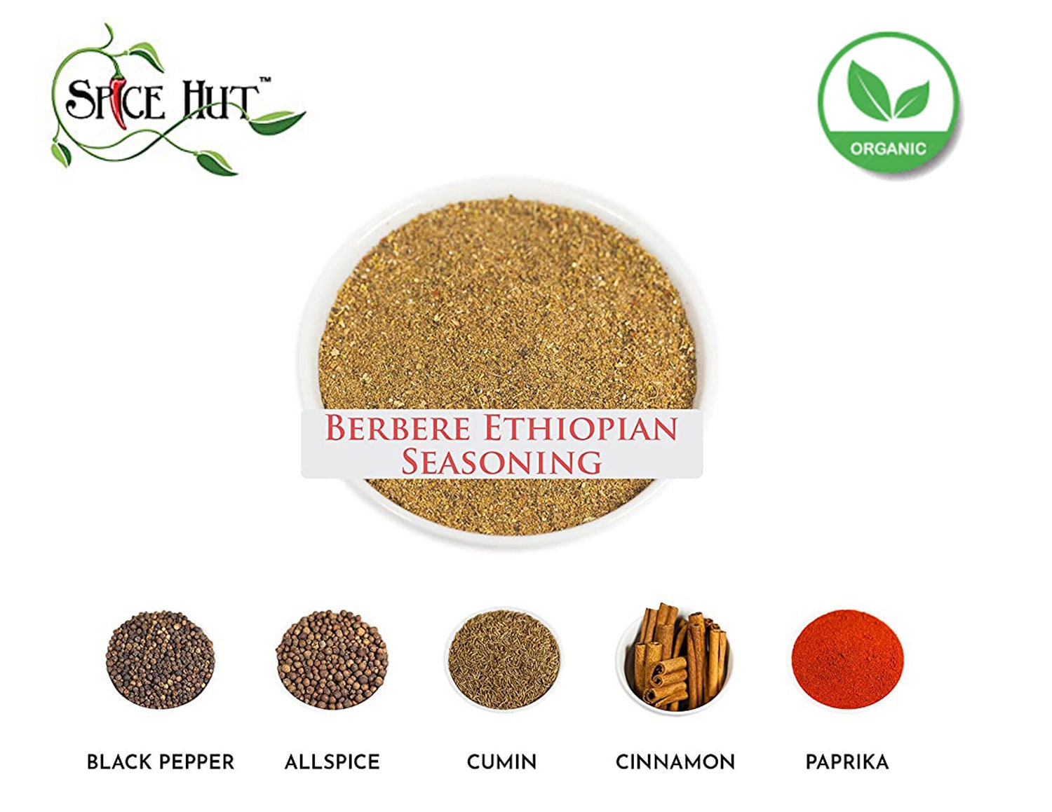 Organic Berbere Seasoning Ethiopian Spice Blend Salt Free Spices for ...