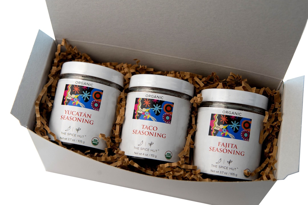 Flavors of Latin America | Spice Pack | 3 Spice Blends in Glass Jars ...