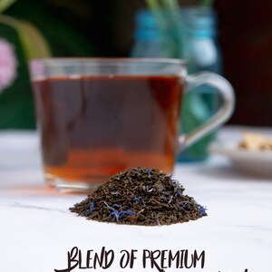 Taste of Royal Tea Pure Black Tea Loose Leaf Unsweetened Bergamot Assam ...