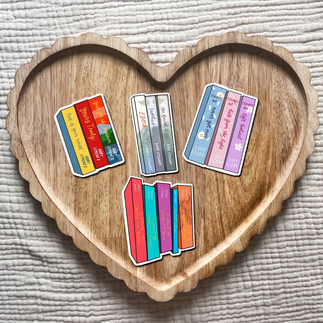 Book Stack Sticker, ACOTAR, the Ravenhood, Part of Your World ...