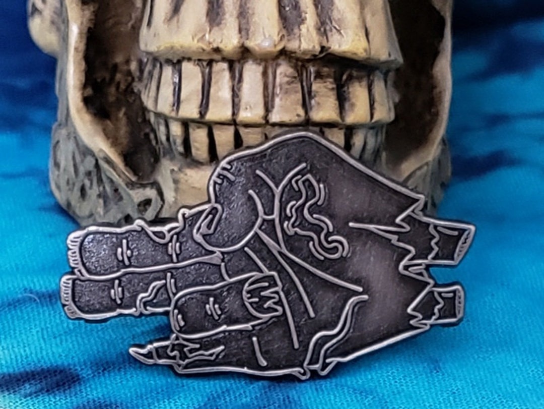 Zombie Shocker RAW Antique Silver LE 13 - Etsy