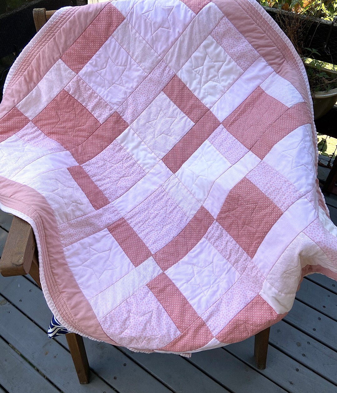 Scrap Happy Baby Quilt - Etsy