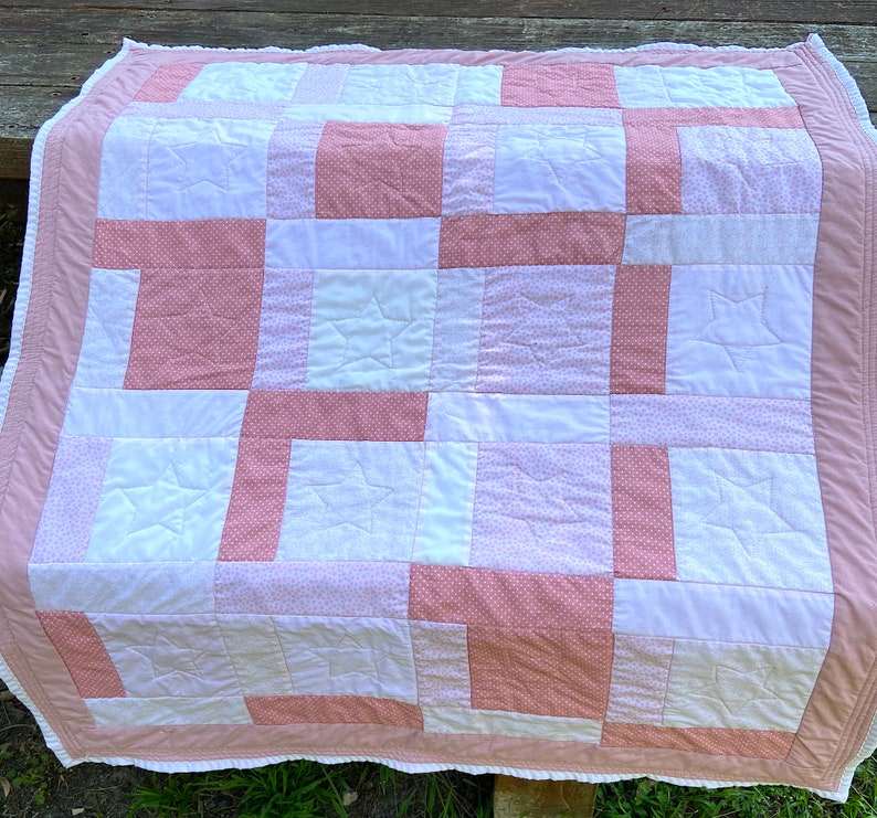 Scrap Happy Baby Quilt - Etsy