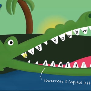 ALPHABET Crocodile Dentist Interactive Powerpoint Game Letters and ...