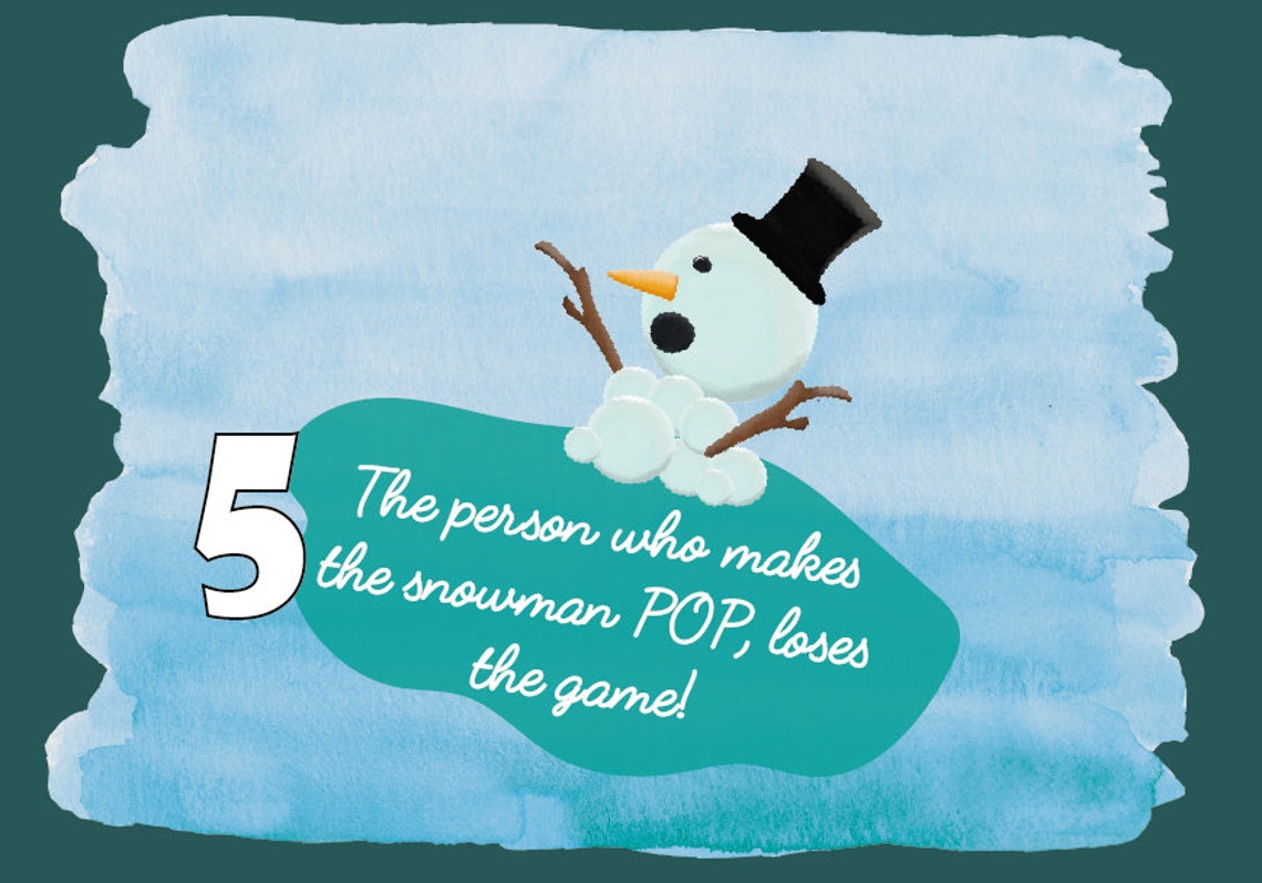 Pop the Snowman! Interactive Winter Powerpoint Game, Animated Popping ...