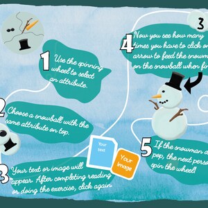 EDITABLE Pop the Snowman! Interactive Winter Powerpoint Game, Animated ...