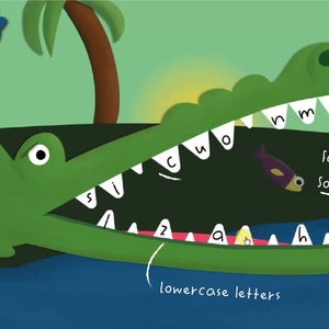 ALPHABET Crocodile Dentist Interactive Powerpoint Game Letters and ...
