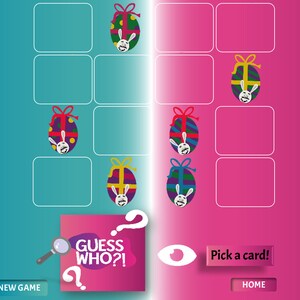 Guess Who Easter Eggs & Bunny, Interactive Animated Powerpoint Game ...