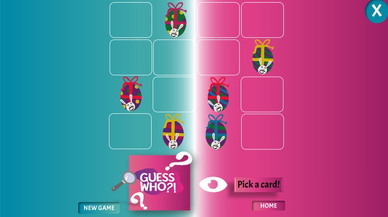 Guess Who Easter Eggs & Bunny, Interactive Animated Powerpoint Game ...