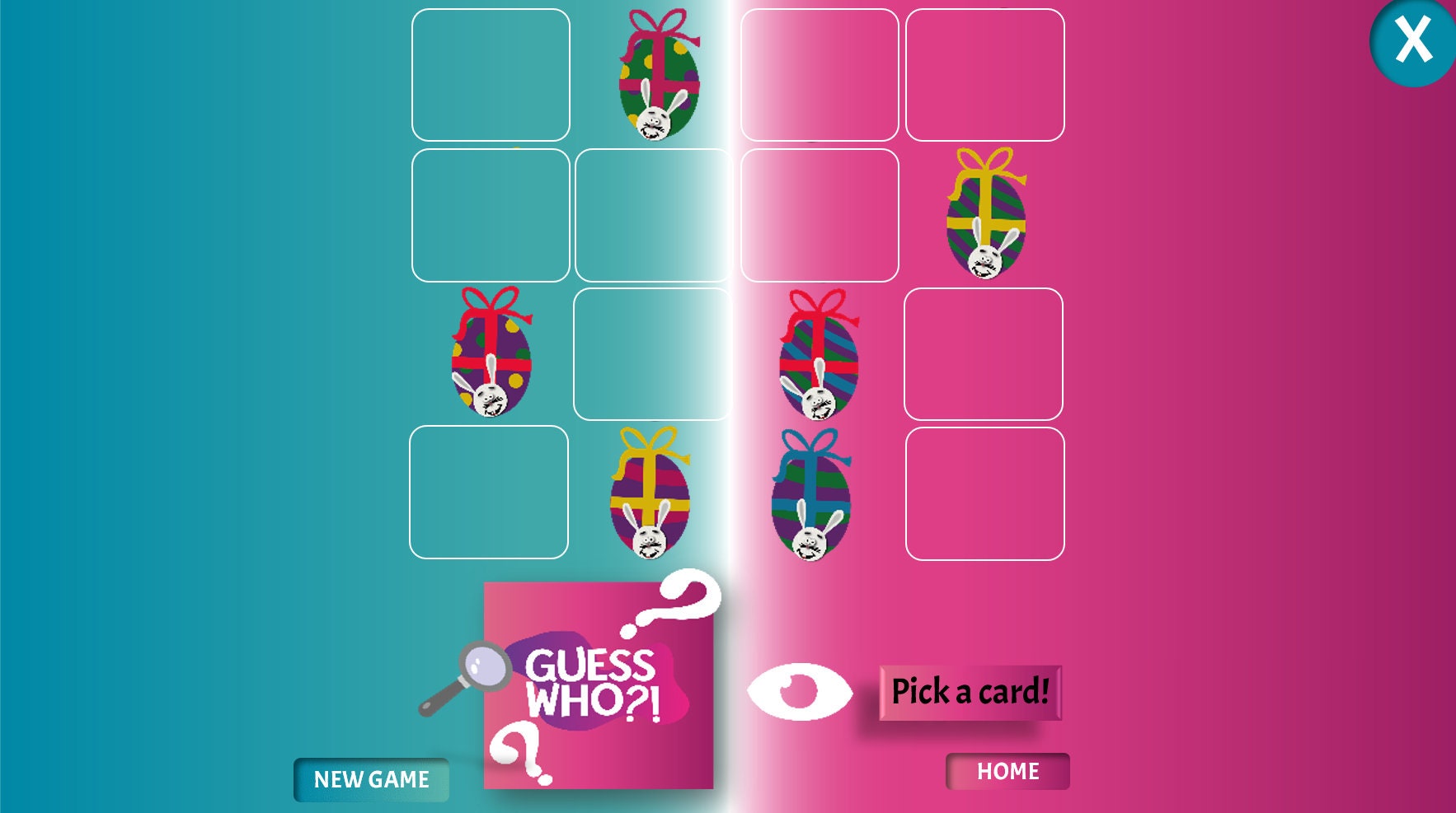 Guess Who Easter Eggs & Bunny, Interactive Animated Powerpoint Game ...