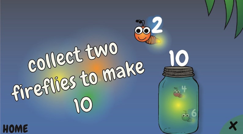 Catch Fireflies Math Interactive Powerpoint Game (addition, Sum, Make ...