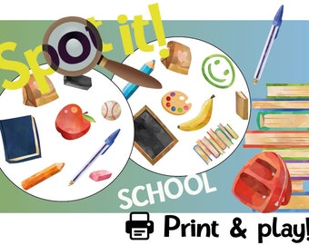 Printable Dobble - Etsy