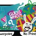 Guess Who Easter Eggs & Bunny, Interactive Animated Powerpoint Game ...
