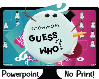 Guess Who Animals Interactive and Animated Powerpoint Game | Etsy