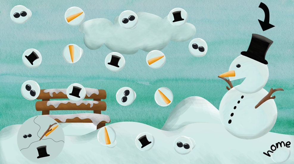 EDITABLE Pop the Snowman! Interactive Winter Powerpoint Game, Animated ...