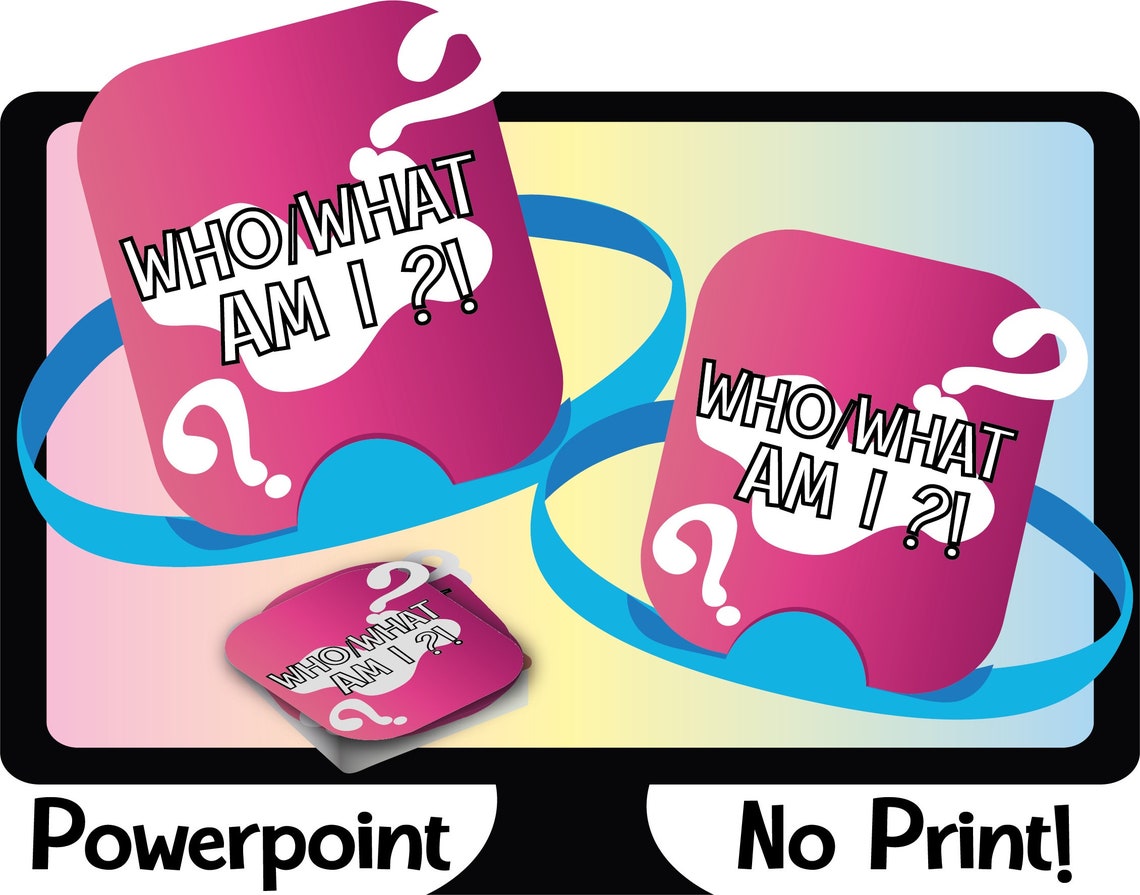 Who or What Am I Interactive Powerpoint Guessing Game, Teletherapy ...