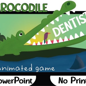 Crocodile Dentist Interactive Powerpoint Reward Game, Game of Chance ...