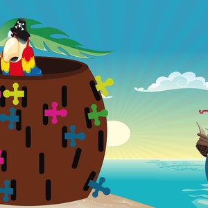 EDITABLE Pop up Pirate Interactive Reward Chance Powerpoint ...