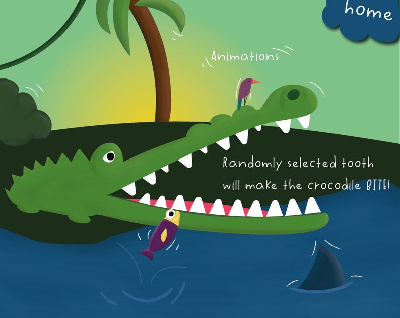 Crocodile Dentist Interactive Powerpoint Reward Game, Game of Chance ...