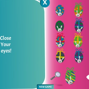 Guess Who Easter Eggs & Bunny, Interactive Animated Powerpoint Game ...