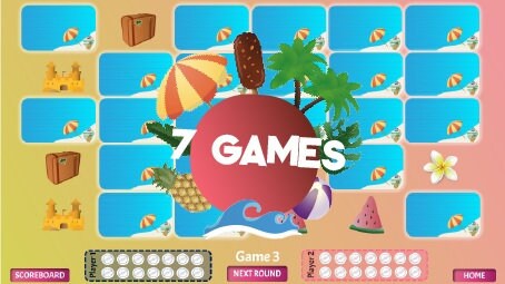 Summer Memory Interactive Powerpoint Game, Distance Learning, Stay Home ...