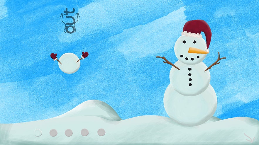 Digital Animated Mindfulness for Kids Winter Snowman Breathing ...