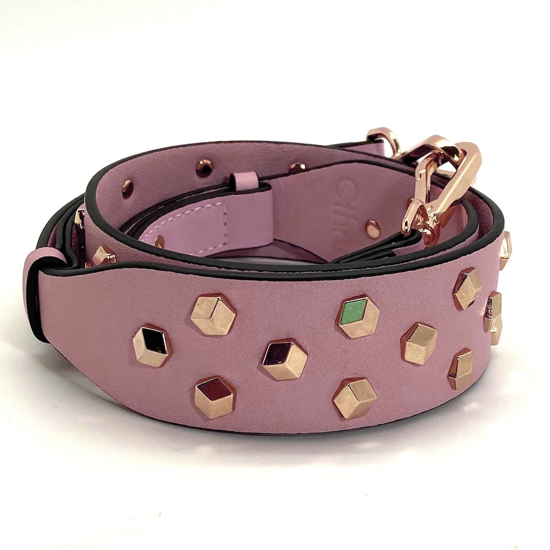 Pink Purse Strap With Rivets - Etsy
