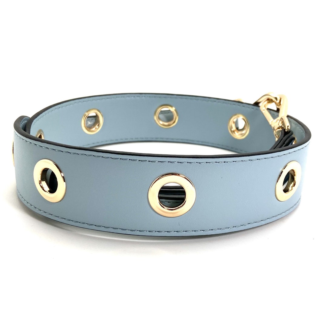 Sky Blue Purse Strap With Grommets - Etsy