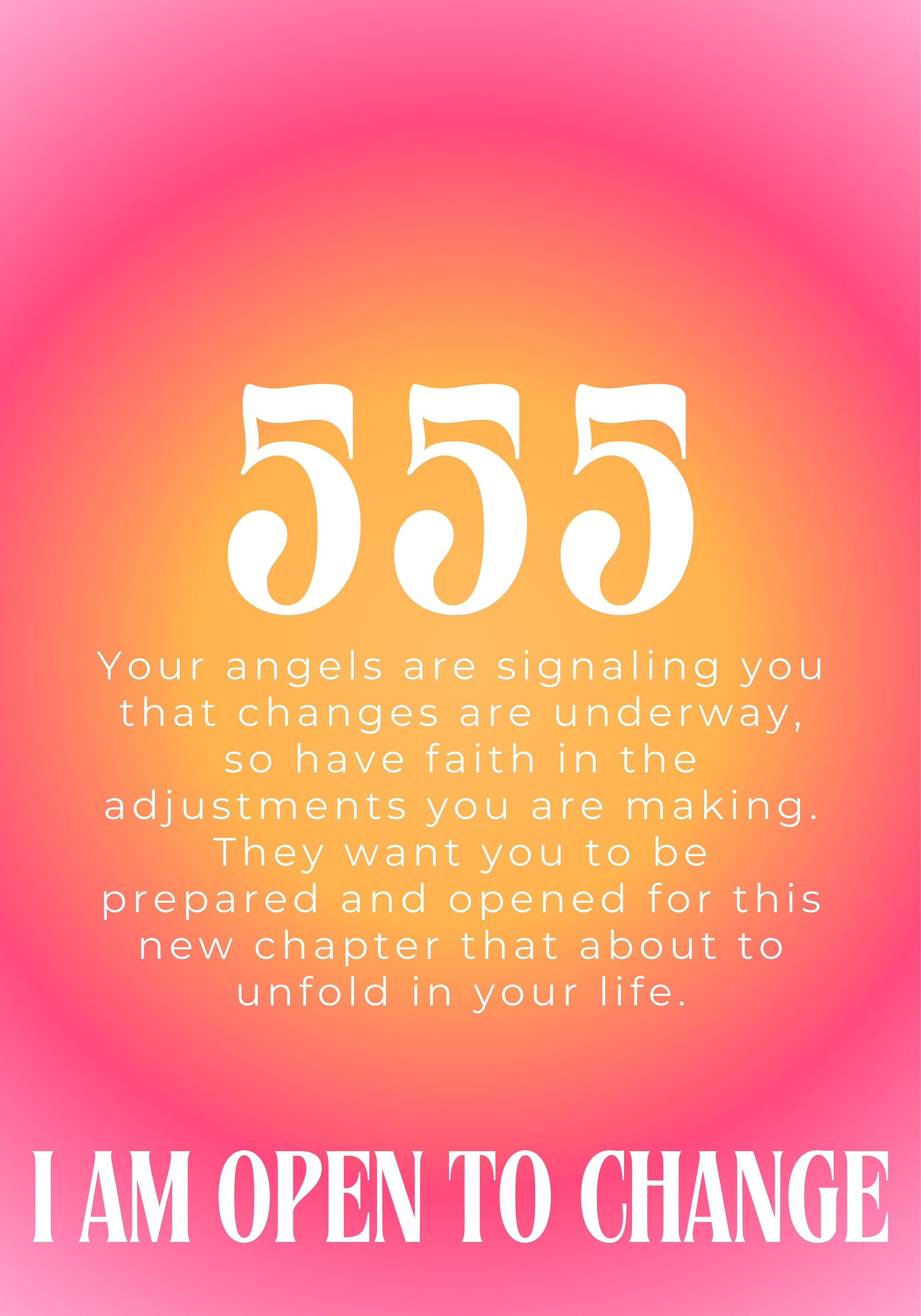 Angel Numbers Oracle Deck Etsy