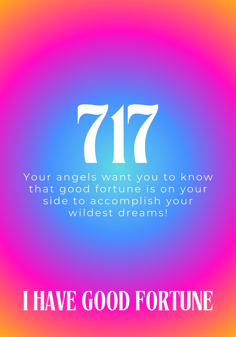 Angel Numbers Oracle Deck - Etsy
