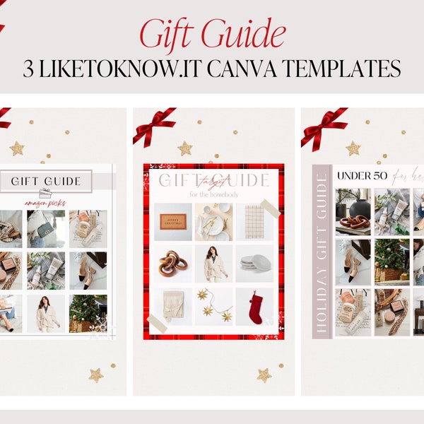 Gift Guide Template - 60+ Gift Ideas for 2025