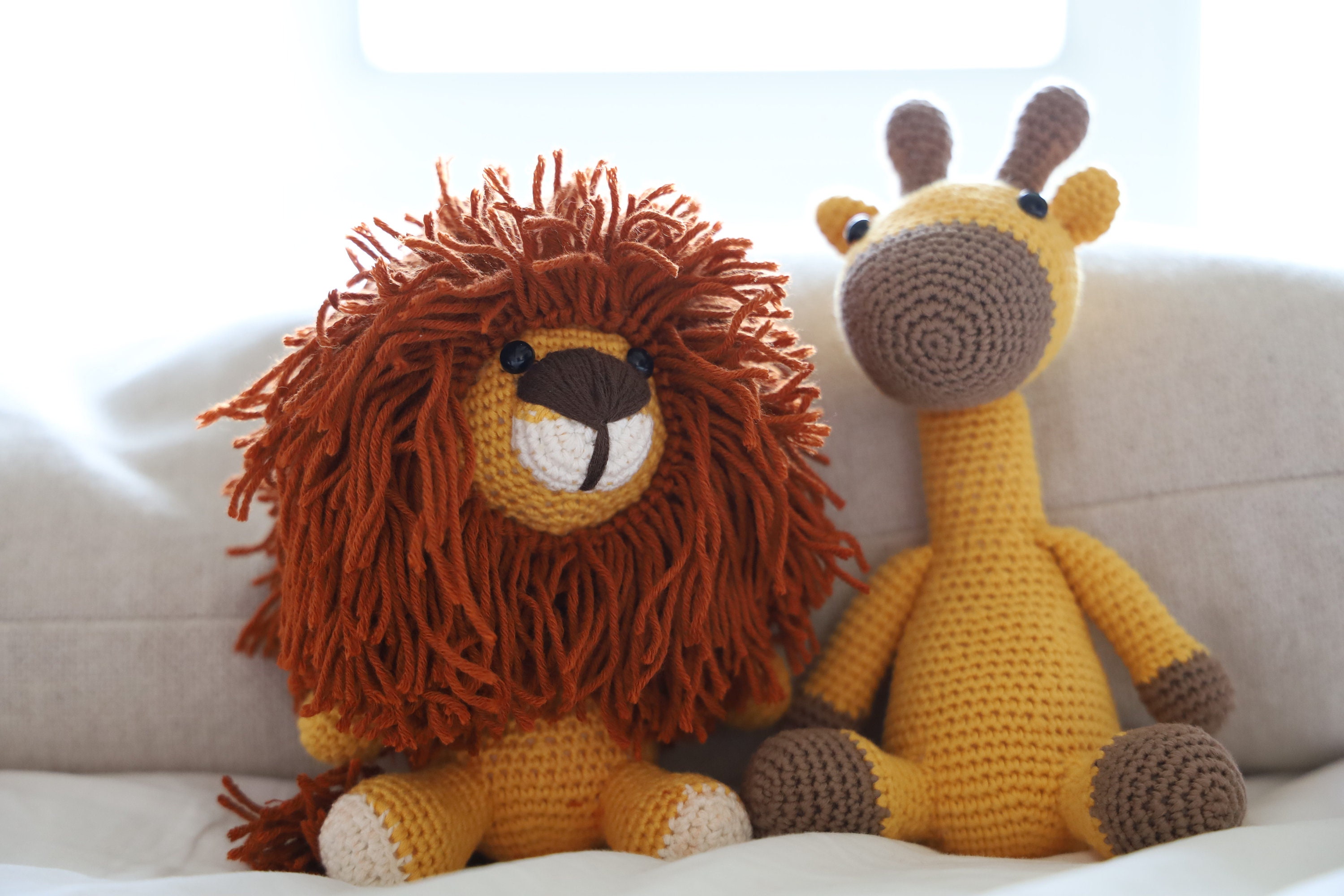 Giraffe Crochet Pattern - Stuffed Animal / Plush Toy - Etsy