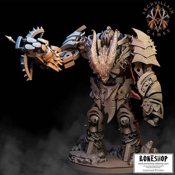 Crossbow | 32 mm 40 mm Magma Lord's Vonindod the Dragon Slayer Boneshop ...