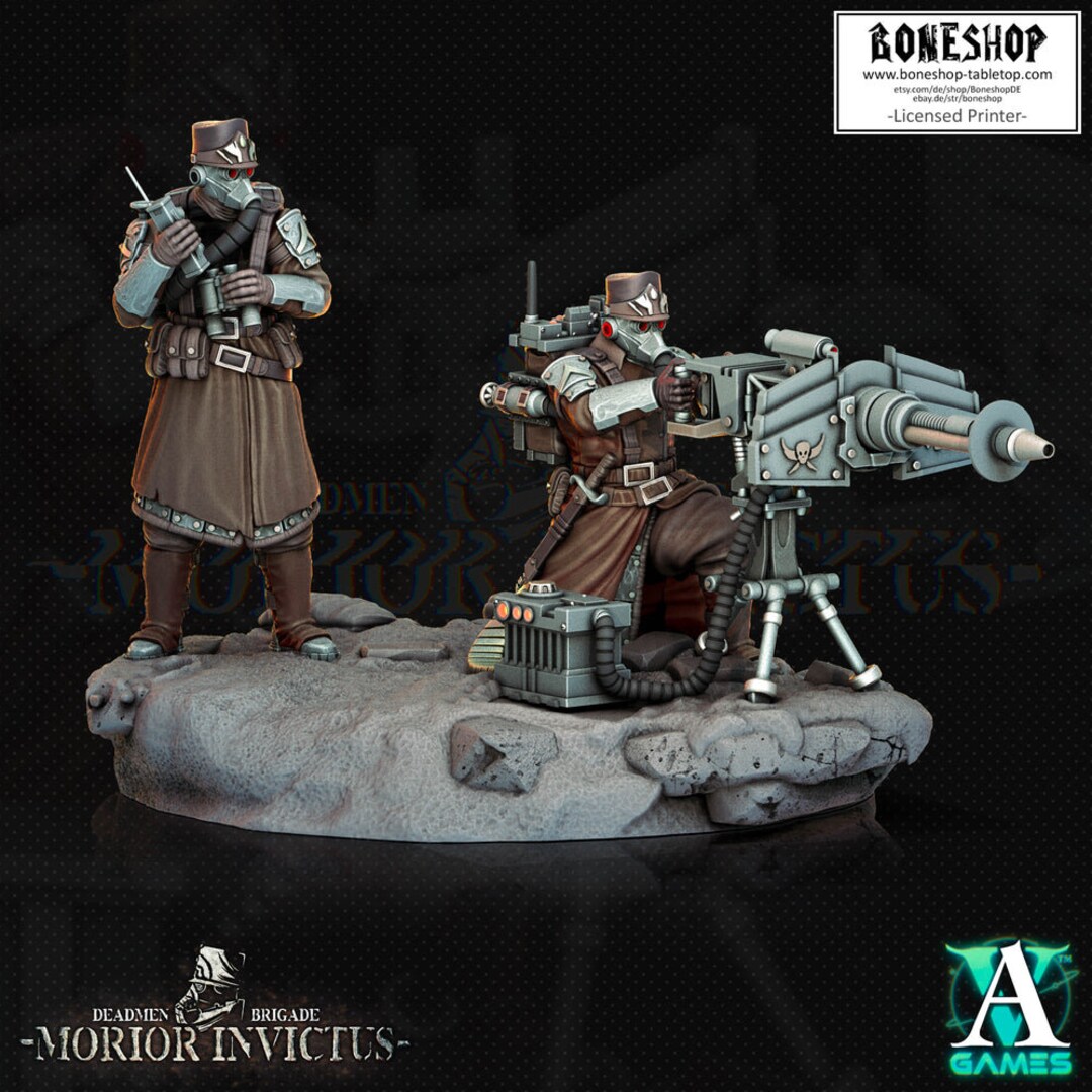 Morior Invictus morior Heavy Infantry 3 32mm - Etsy