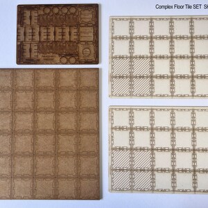 Tabletop Terrain Floor Tiles "complex - Floor Tile" | Suitable for ...