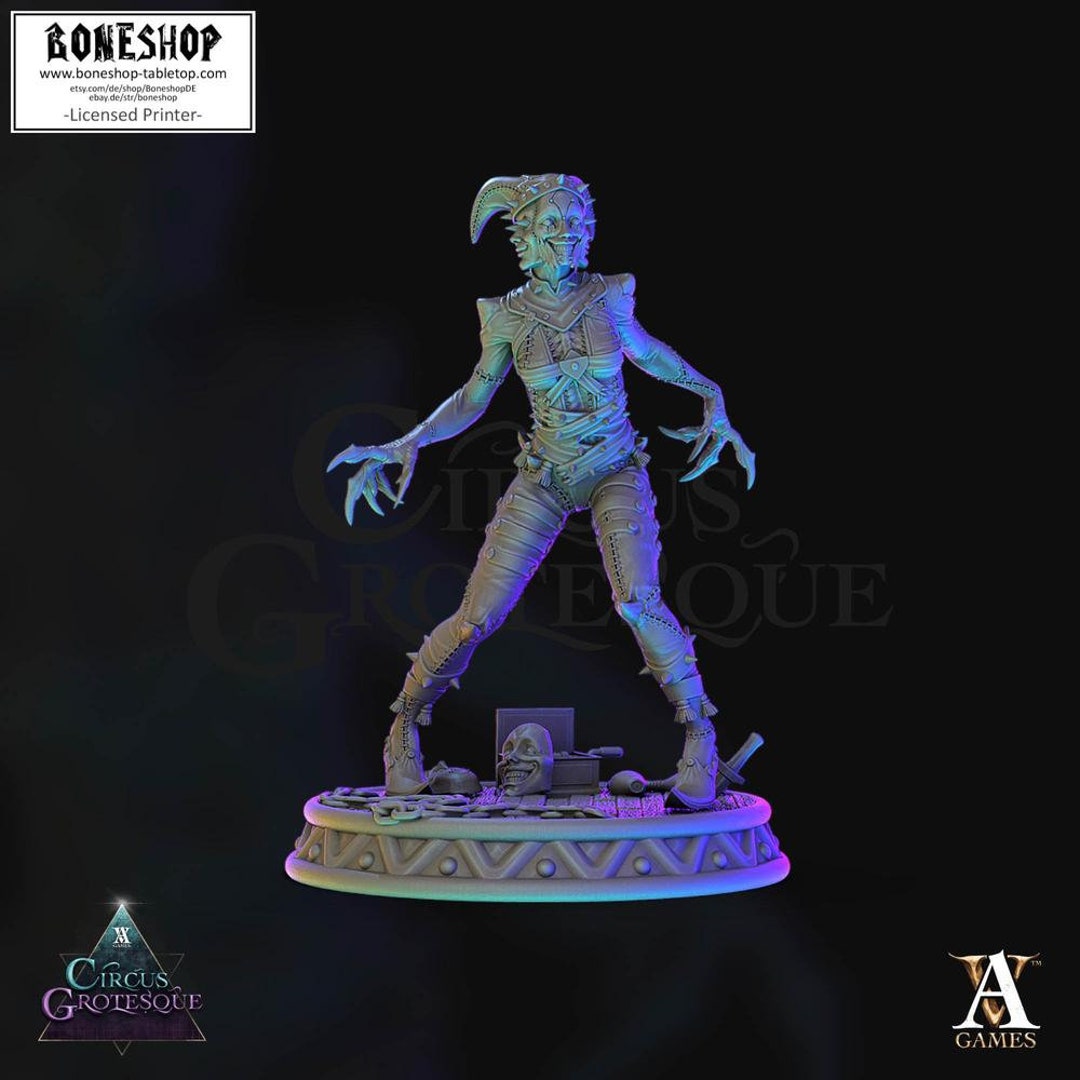 Circus Grotesque acrobat 3 Archvillain Games 32 - Etsy