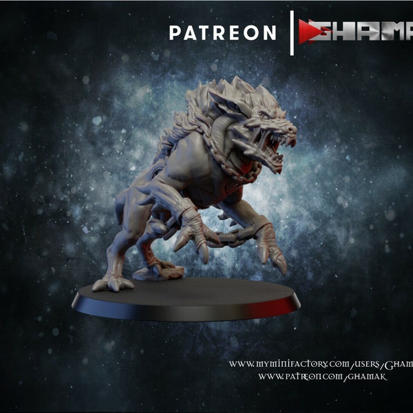 Dnd Demon Dog - Etsy